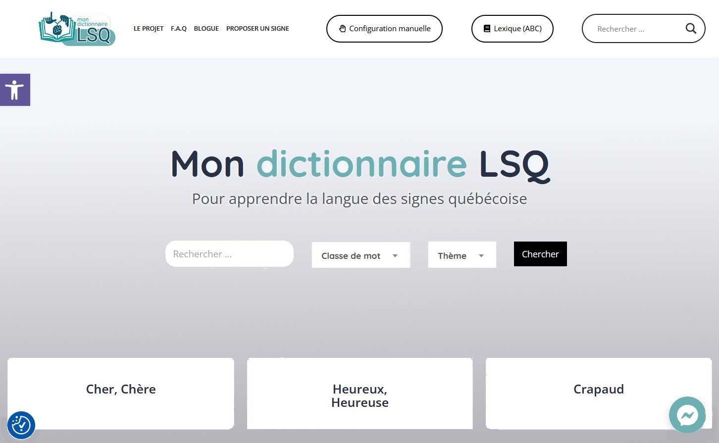 Lancement du site “Mon dictionnaire LSQ” - CCSI